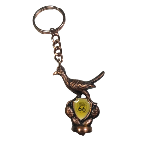 Unbranded | Accessories | Route 66 Road Runner Copper Tone Keychain ...